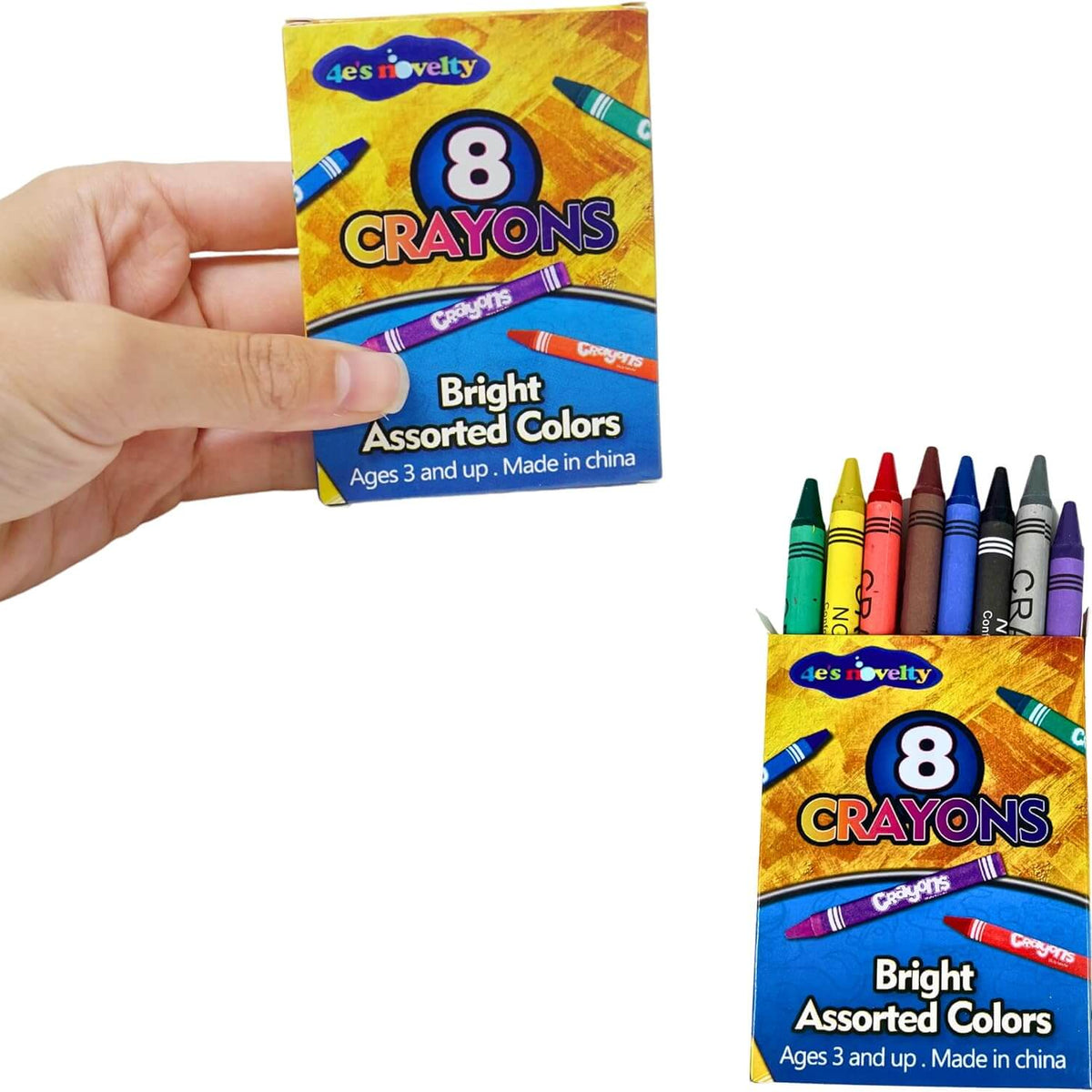 48-Packs Bulk Crayons Arts & Crafts for Kids | 4ES Novelty – 4Es novelty