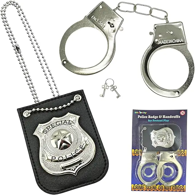 Police Accessories for Kids - Pretend Play Gear, Costume Dress Up – 4Es ...